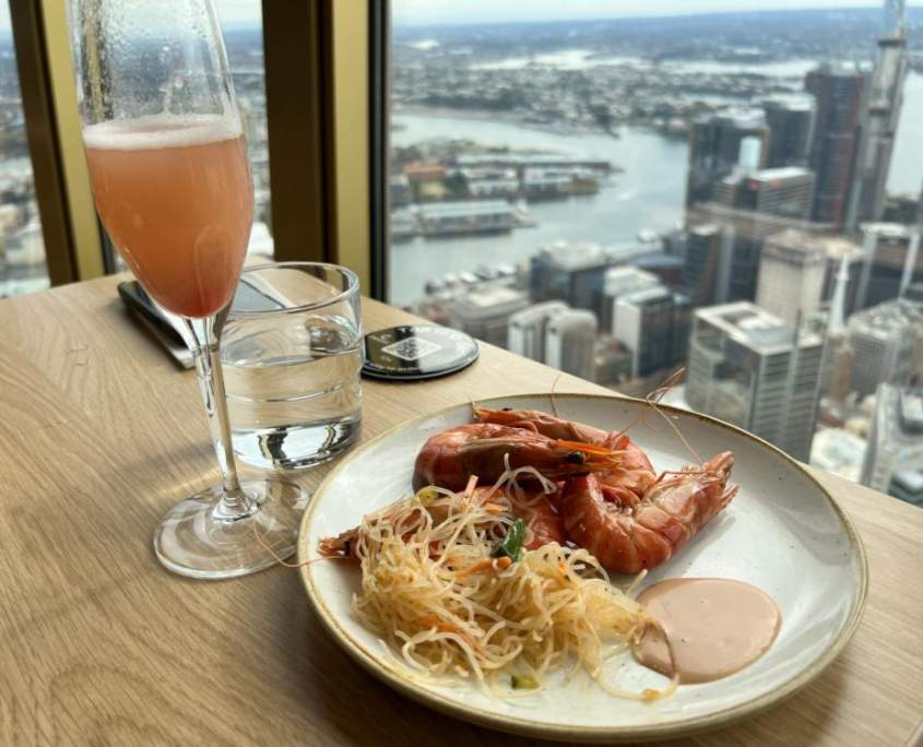 Skyfeast at Sydney Tower - 360 Degree Views of Sydney Harbour